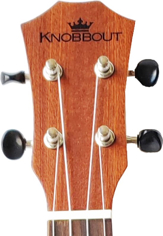 Knobbout Music United Sopraan ukelele, Sapeli hout, Volledig pakket | bol