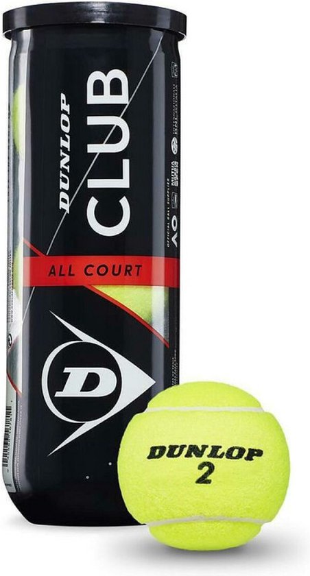 Dunlop Tennisballen 3 stuks - Tennis Club | bol