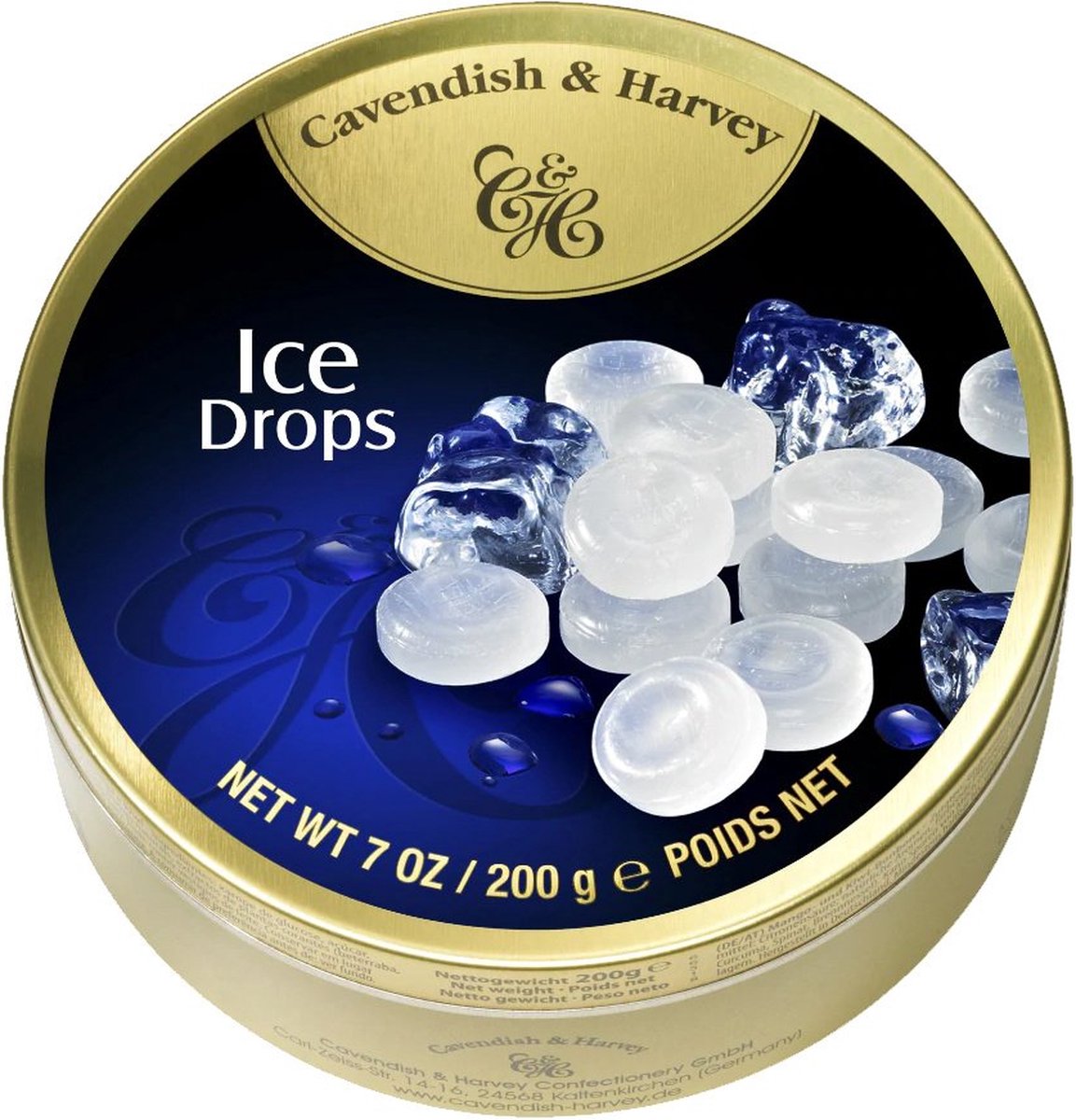 6 Blikjes Ice Drops á 200 gram - Voordeelverpakking Snoepgoed | bol.com