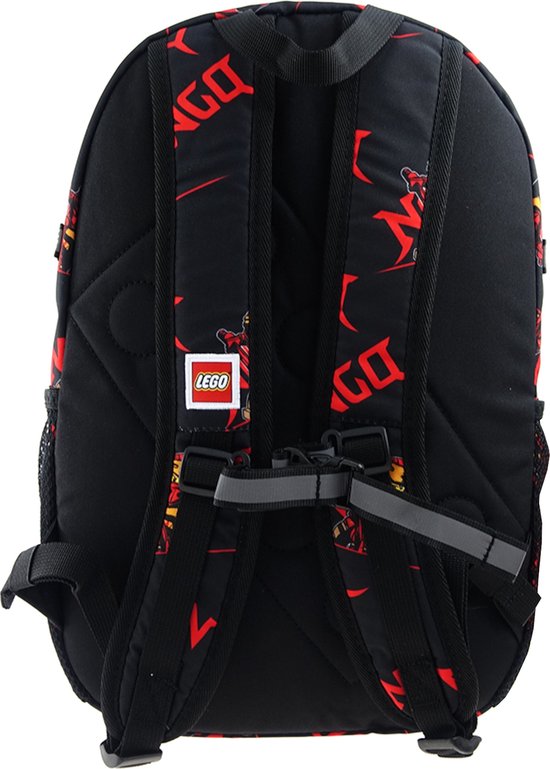 LEGO Small Extended Backpack 20222-2302, voor een jongen, Zwart, Rugzak ...