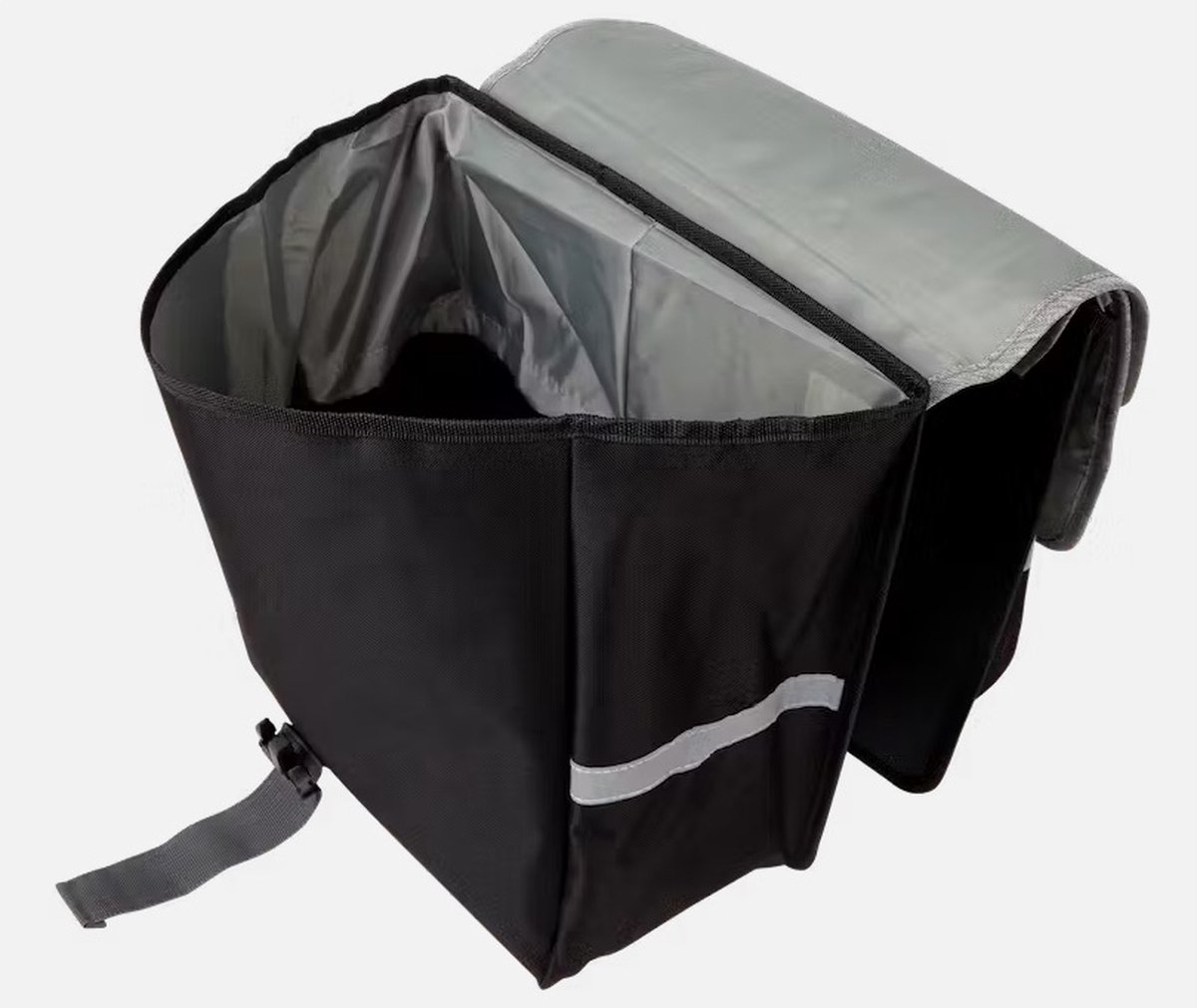 Walfort dubbele fietstas 40 liter waterbestendig | bol