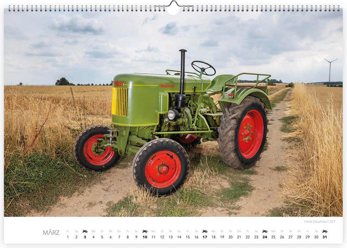 Classic Tractors Kalender 2024 | bol.com