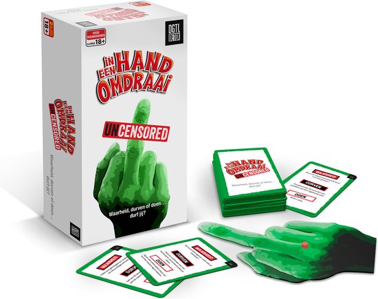 In Een Handomdraai Uncensored - Partyspel - Spelletjes voor volwassenen ...