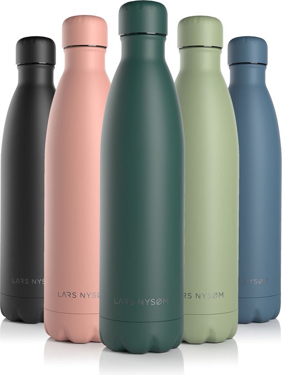 LARS NYSØM Roestvrijstalen drinkfles 750ml 'Ivrig' - BPA-vrij ...