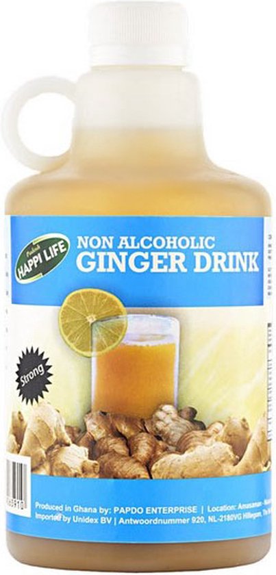 Happi Life Ginger Drink (16.91oz/500ml) | bol