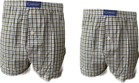 Embrator mannen Boxershort 2-stuks geruit | bol