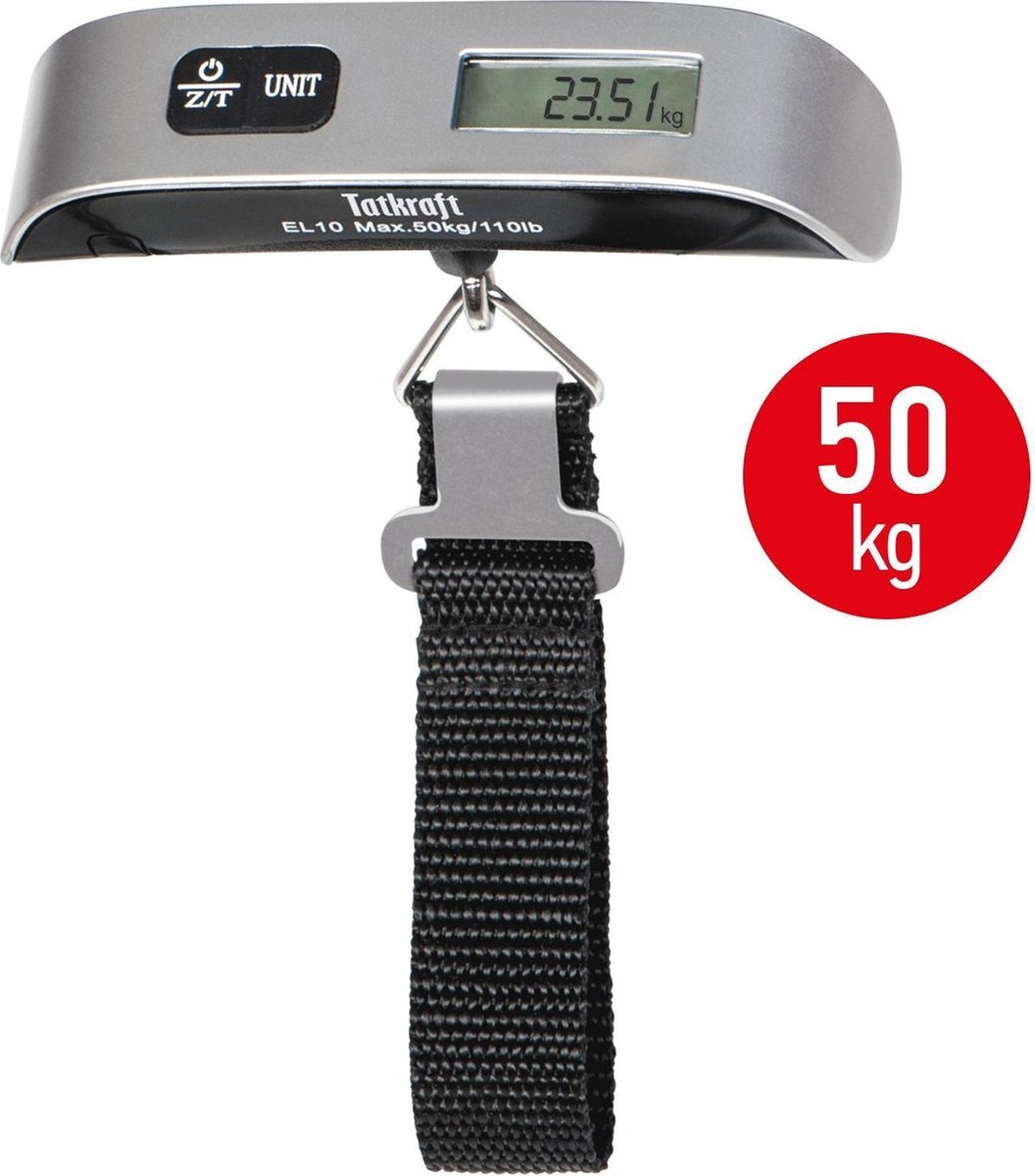 Balance à bagages numérique avec crochet de pesage et thermomètre ...