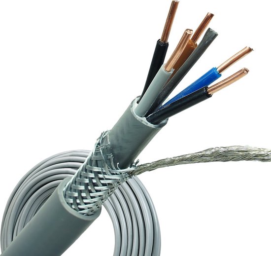YMVK-AS grondkabel 5X6 per 100 meter | bol.com