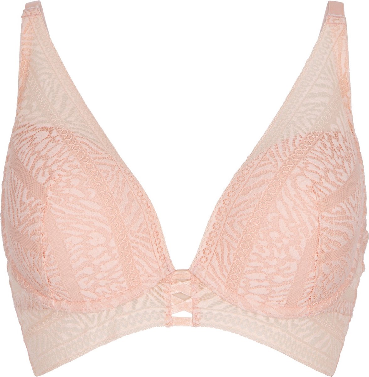 LingaDore Triangel BH Voorgevormd - 7015TB - Perzik - 75E | bol