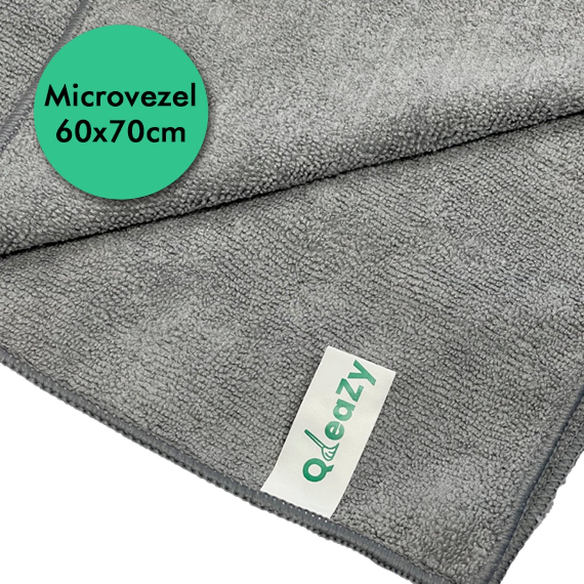 5x Microvezel Dweil - 60x 70cm - QleaZy 300grms | bol