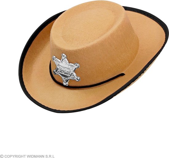 Widmann - Sheriff Kostuum - Sheriff Pistol Pete Cowboyhoed Kind ...