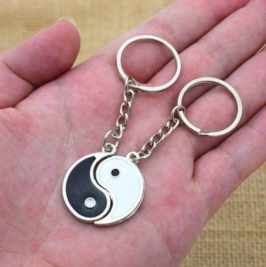 Yin Yang Sleutelhanger I Ying Yang I Vriendschapssleutelhanger I Lovers ...