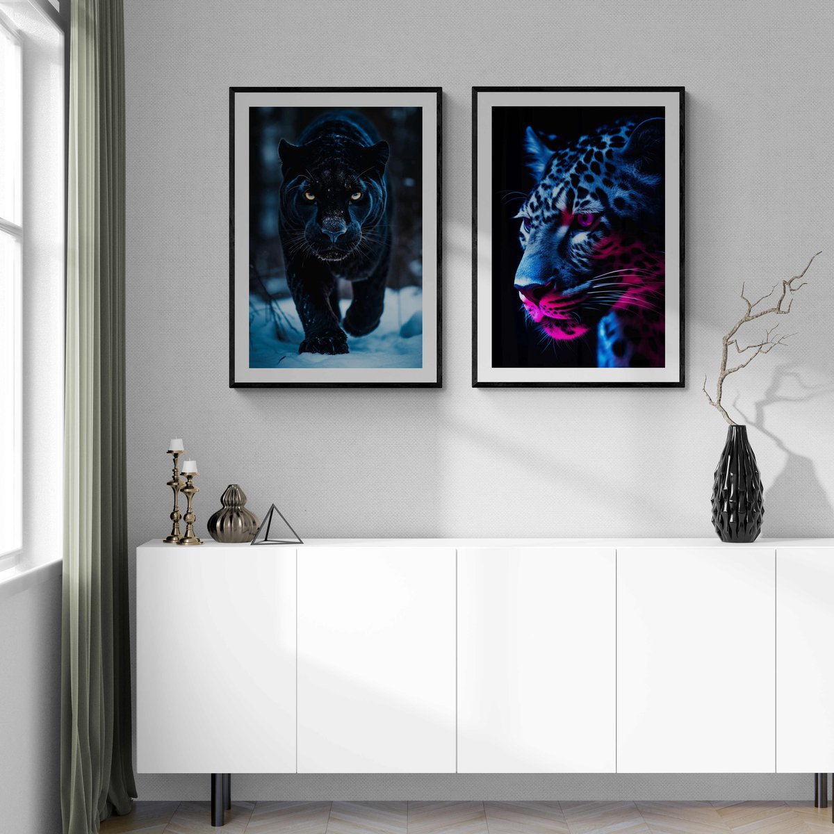 Panther noire Poster | Panthère noire Poster | Panthère Poster ...