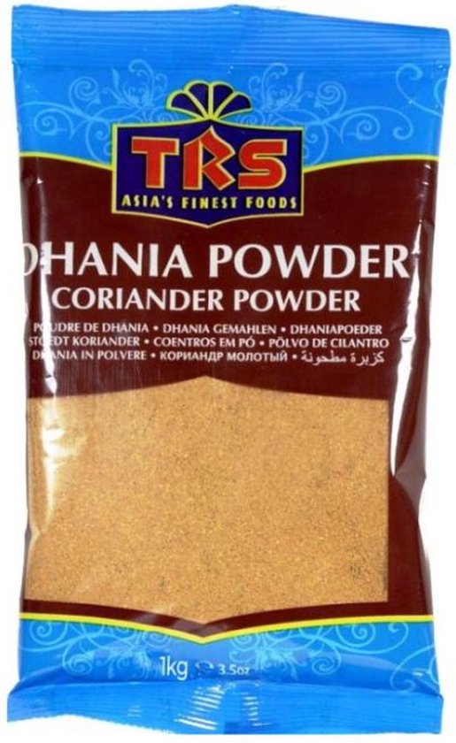 TRS Dhania Powder/Koriander poeder (1kg) | bol