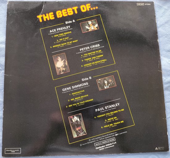 Kiss ‎– The Best Of ...(1978) LP = als nieuw, Kiss | Muziek | bol.com