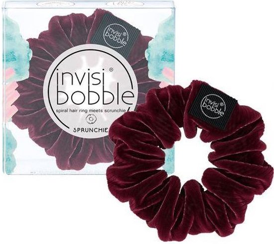 Invisibobble - Sprunchie - Red Wine Is Fine (Wijnrode Scrunchie) | bol