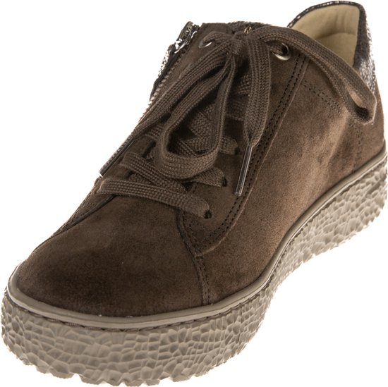 Dames Veterschoenen Hartjes Phil Shoe Dunkelbraun Donkerbruin - Maat 6 | bol