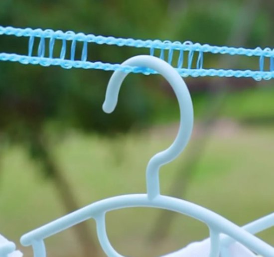 Waslijn 2 Verschillende Afmetingen - 3M + 5M - Antislip Waslijn ...