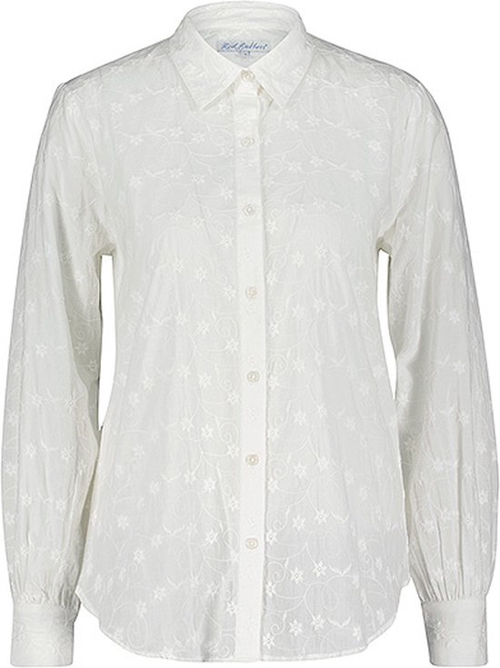 Red Button blouse SRB4133 Bobie embroedery - Offwhite | bol.com