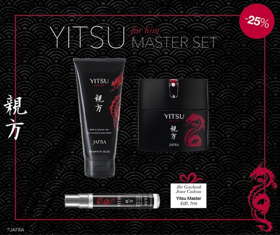 Jafra- Yitsu - Master - Eau- de - toilette - geschenkset | bol
