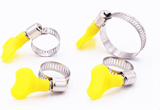 4 stuks Bestway & Intex Slangklem - 32 mm Zwembad Slangklemring ...