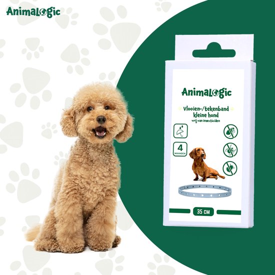 AnimaLogic Vlooien- en tekenband – 100% natuurlijke vlooienbestrijding ...