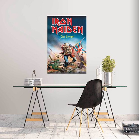 Poster Iron Maiden The Trooper 61x91,5cm | bol