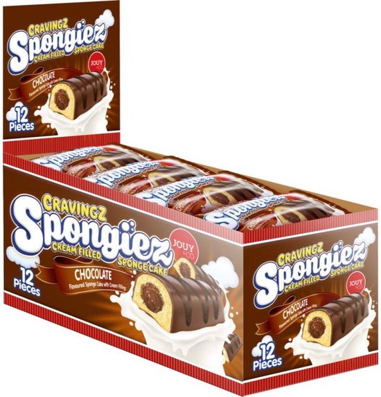 Cravingz spongiez cream filled 12x40g | bol.com
