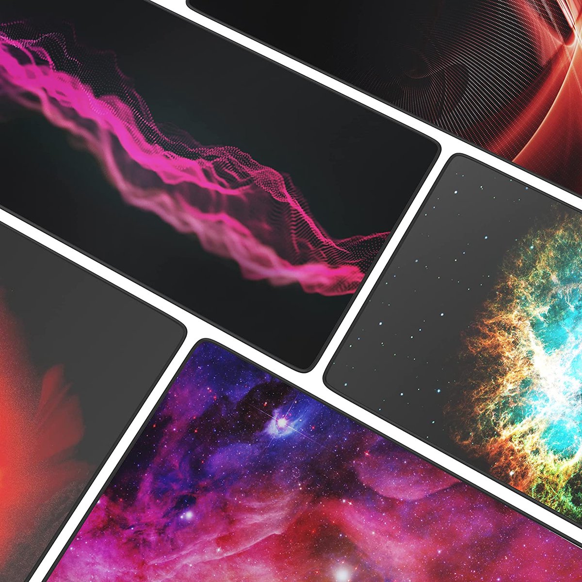 Titanwolf XXL Speed Gaming Muismat, 900 x 400 mm, XXL muismat, groot ...