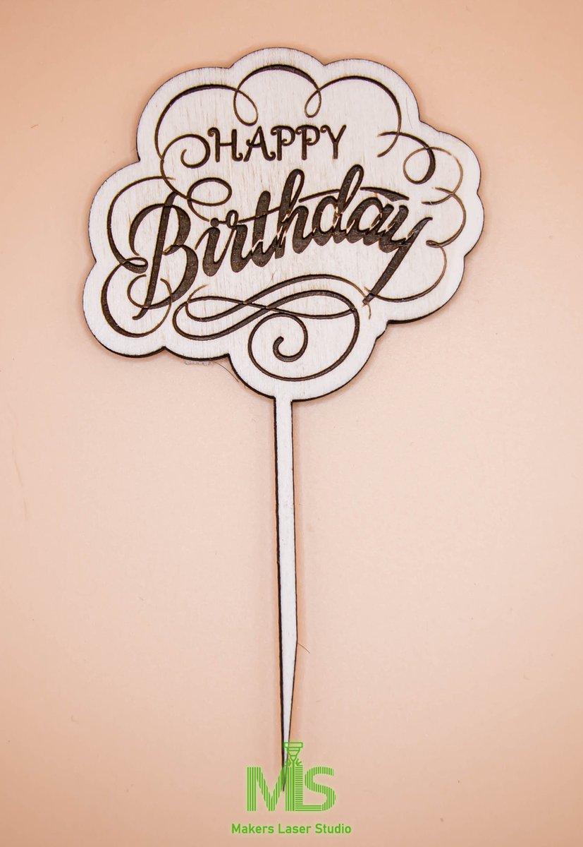 Taart Decoratie / gefeliciteerd taarttopper/ Taarttopper Verjaardag ...