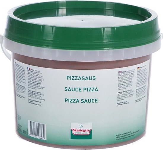 Verstegen Pizzasaus emmer 2,7 liter | bol