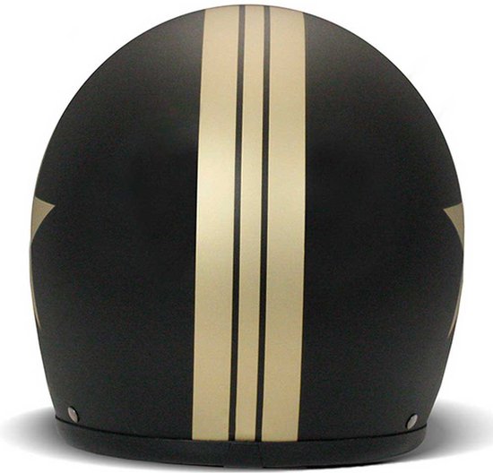 Dmd Vintage Star Open Helm Zwart XL | bol