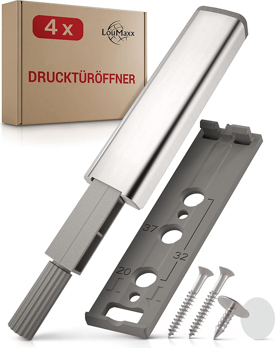 Ouvre-porte à poussoir - Ouverture sans effort des portes d'armoires et ...