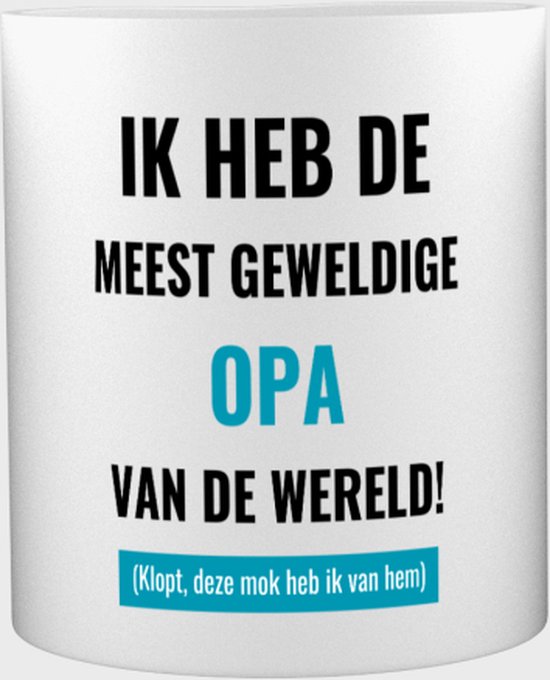 Akyol - ik heb de meest geweldige opa van wereld (klopt, deze mok heb ik van hem) Mok... | bol.com