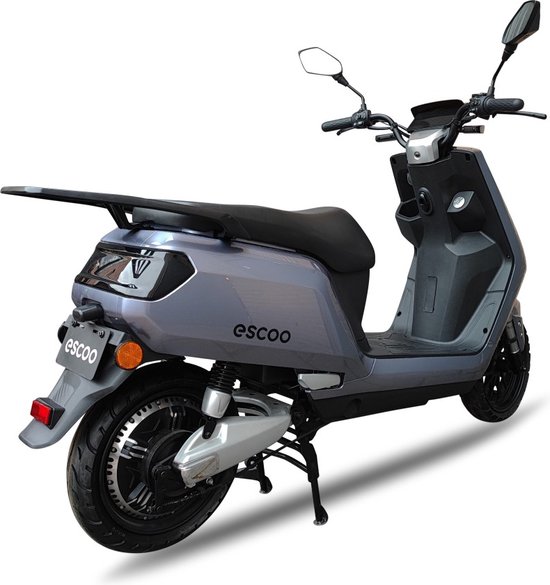 ESCOO Torcido Wine Red - Elektrische scooter/brommer - 45km/h - 2000W ...