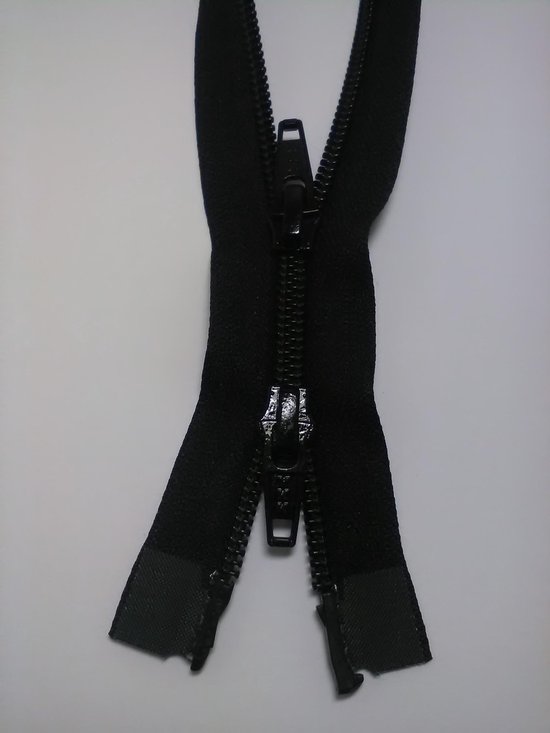 YKK rits dubbel deelbaar spiraal 75 cm zwart | bol