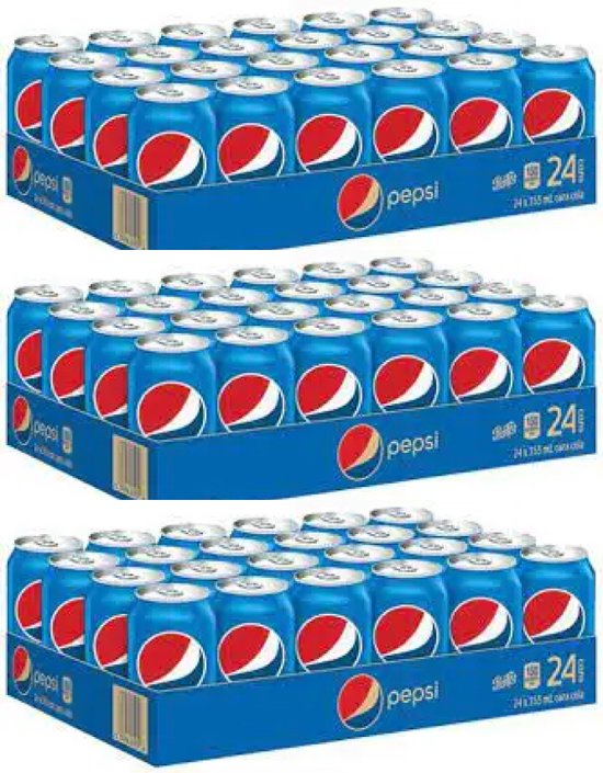 Pepsi Triple Pack - 72 x 330 ml | bol