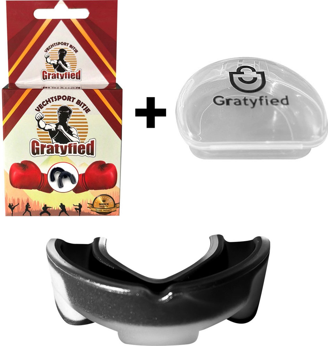 Gratyfied Bitje Vechtsport - Gebitsbeschermer Vechtsport - Bitje Boksen ...