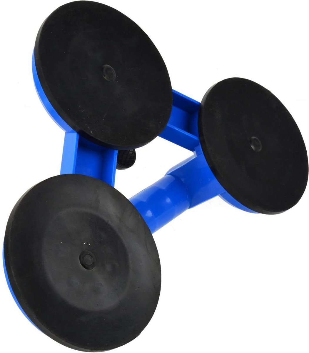 Triple glasdrager met 3 zuignappen 130 kg. | bol.com