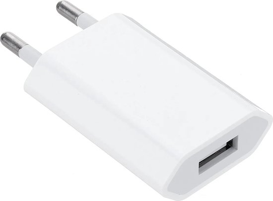 5W USB stekker - Universele USB Oplader - Adapter - Wit | bol.com