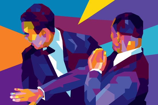 Will Smith Poster | Chris Rock Poster | Will Smith Klap | Pop Art ...
