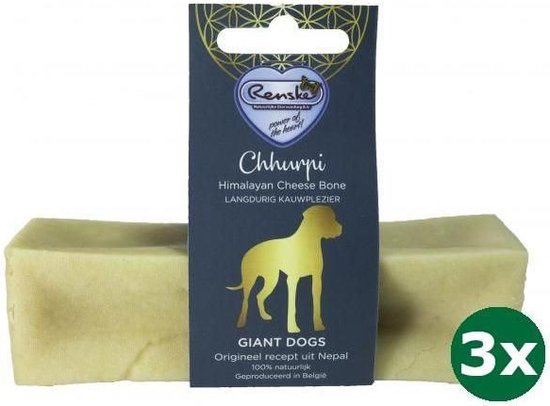 3xgiant 200 gr Renske chhurpi kauwkluif hondensnack | bol