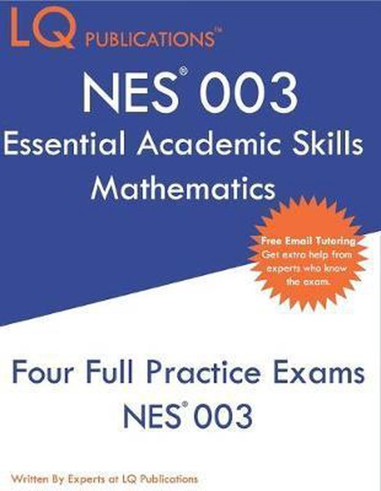 NES 003 Essential Academic Skills Mathematics | 9781692349158 | Lq ...