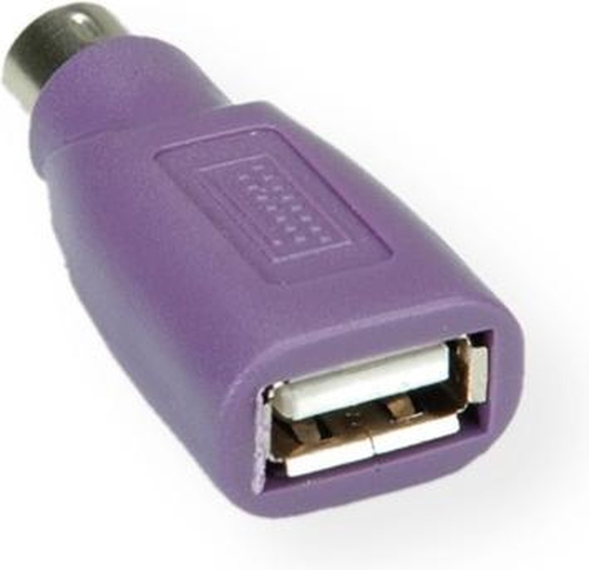 Mini DIN 6-pins PS/2 (m) - USB-A (v) adapter / paars | bol