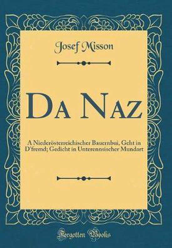 Da Naz | 9780331626971 | Josef Misson | Boeken | bol.com