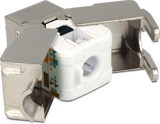DeLOCK STP CAT6 Gigabit Keystone module RJ45 - LSA / metaal | bol