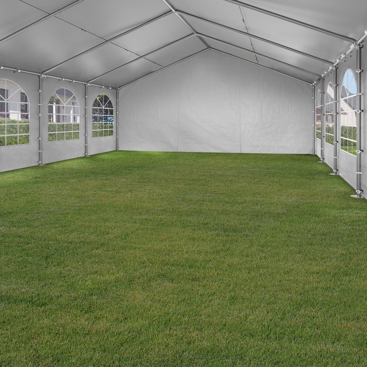 Hoogwaardige Partytent 4x6 m van 240 g/m² PE zeil tuintent feesttent ...