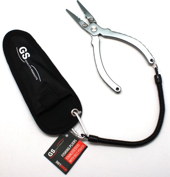 Multifunctionele RVS tang 17 cm met valbeveiliging - vistang ...