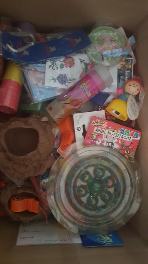 Grabbeldoos met 50 luxe stuks grabbels | bol