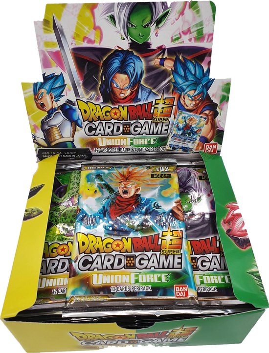 Dragon Ball Super Union Force Serie 2 -Booster Box - 24 pakjes - Card ...